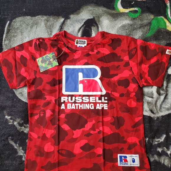 Bape | Shirts | Bape X Russell | Poshmark